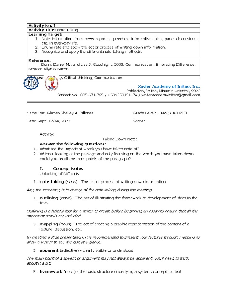 Grade 10 English Learning Plan | PDF | Sampling (Statistics) | Lecture