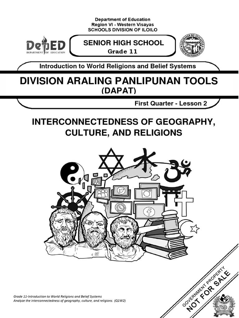 SHS11 WorldReligions Q1 - Wk2 | PDF | Tao | Prophets And Messengers In ...