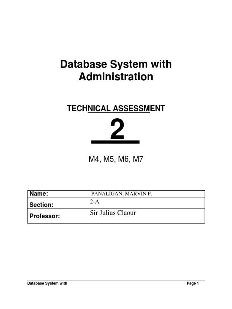 Database System Administration Procedures | PDF | Subroutine | Parameter (Computer Programming)