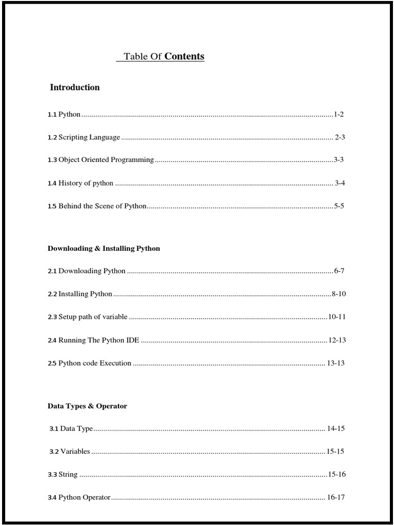 Python Report | PDF | Object Oriented Programming | Scripting Language