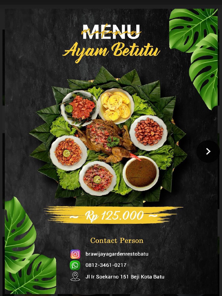 Menu BGR | PDF