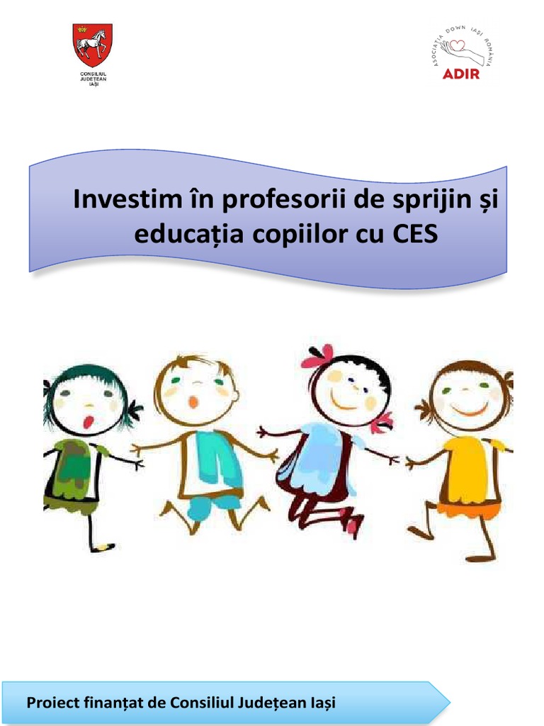 Ghid de Incluziune A Copiilor Cu Dizabilitati | PDF