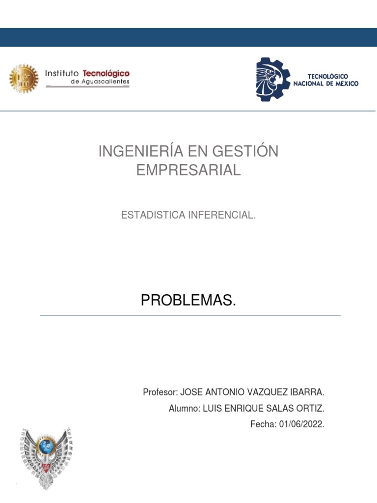 Estadistica Inferencial Act 1 Tema 5 | PDF