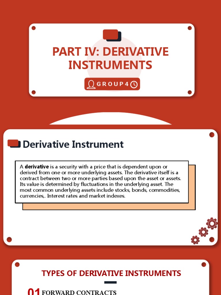 Derivative Instruments | PDF | Futures Contract | Derivative (Finance)