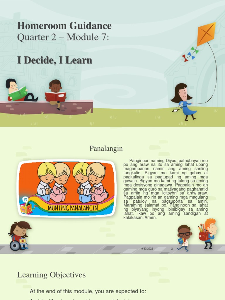 Homeroom Guidance: Quarter 2 - Module 7 | PDF