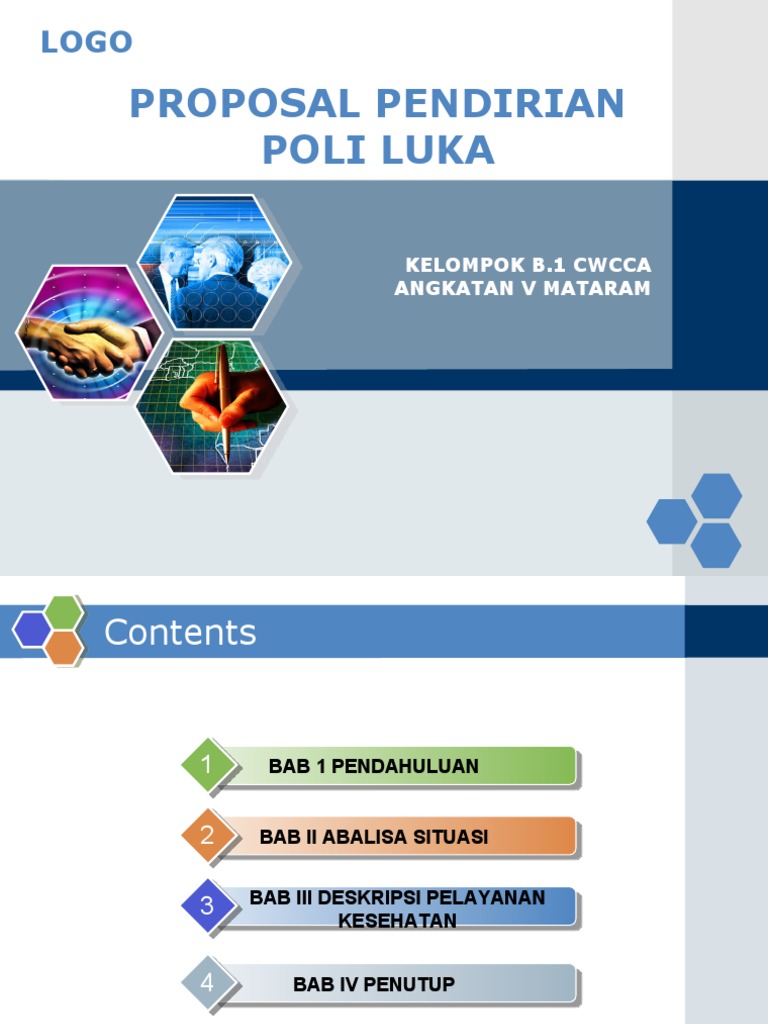 Proposal Pendirian Poli Luka | PDF