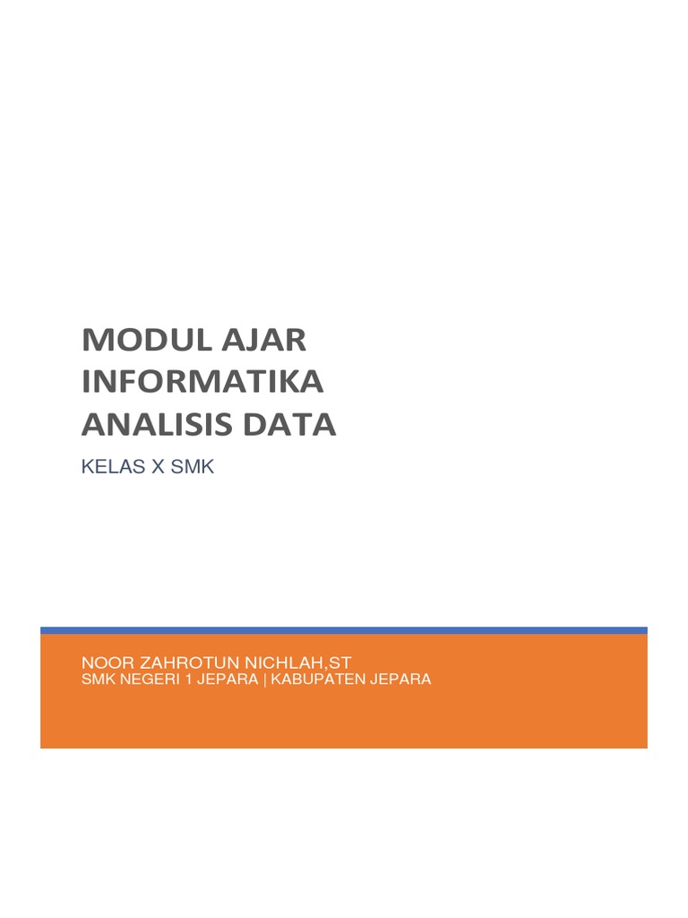 ANALISIS DATA | PDF