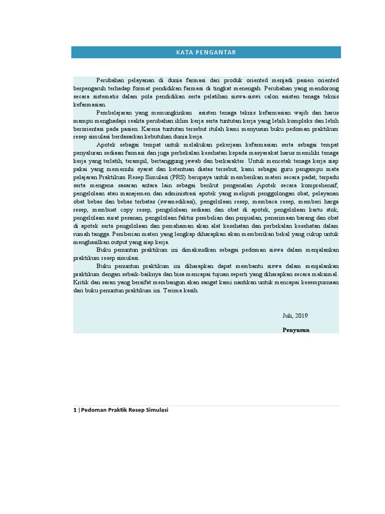 Buku Pedoman PRS BARU | PDF