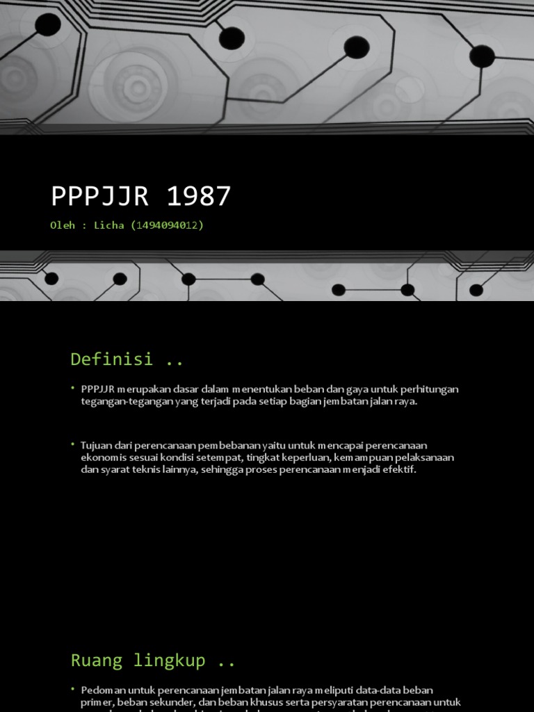 PPPJJR 1987 - Lichan | PDF