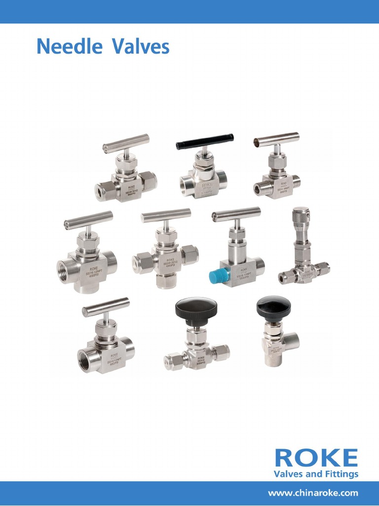 Roke Needle Valves new | PDF | Valve | Tools