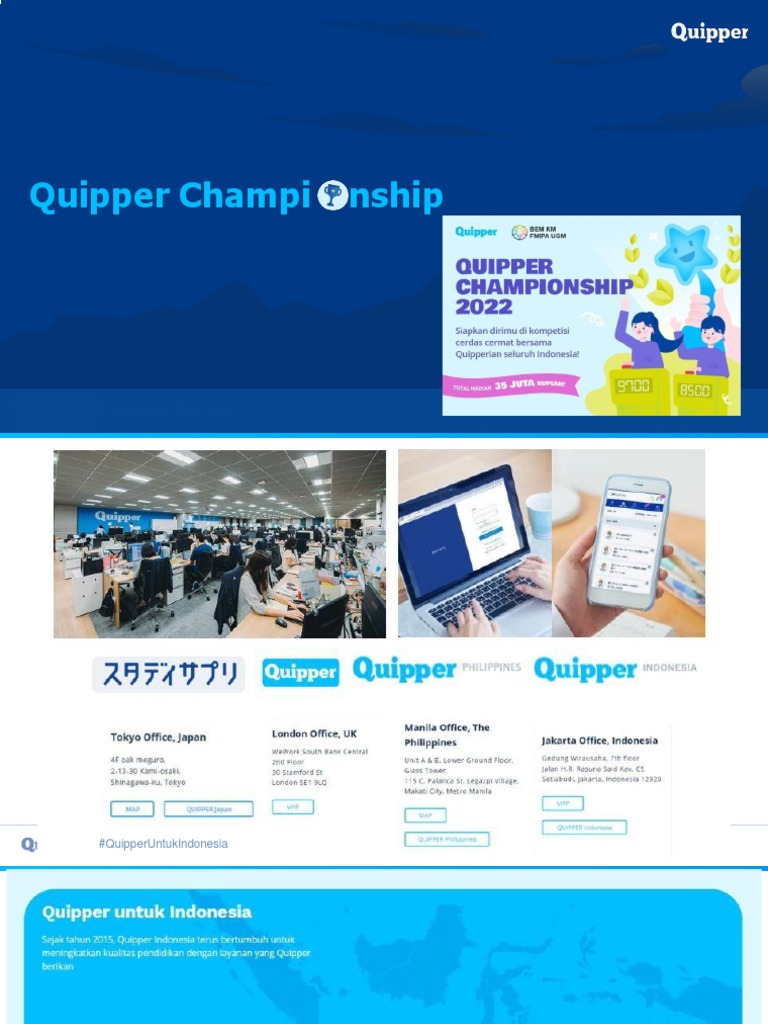 Informasi Quipper Championship 2022 | PDF