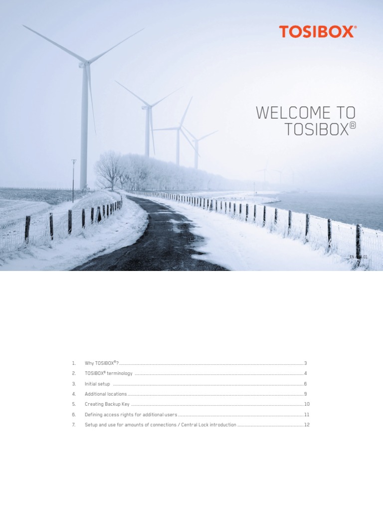 Welcome-to-TOSIBOX How It Works | PDF | Computer Network | Access Control
