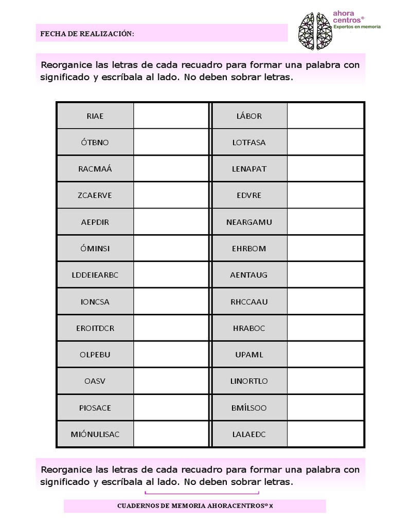Ficha Funciones Ejecutivas | PDF
