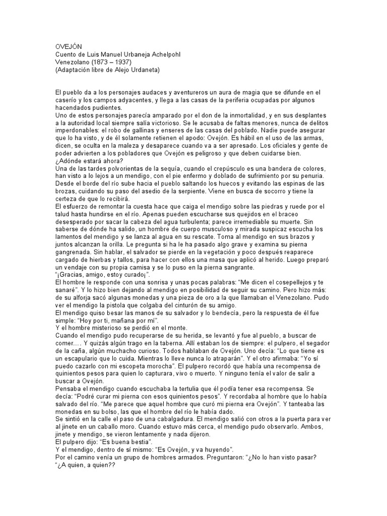 OVEJÓN Adaptacion | PDF | Caballos