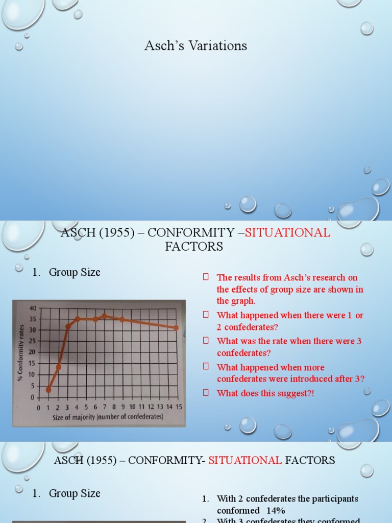 Asch (1955) Factors | PDF | Conformity | Cognitive Science