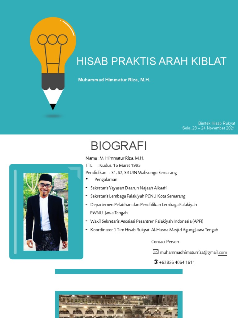 Hisab Praktis Arah Kiblat | PDF