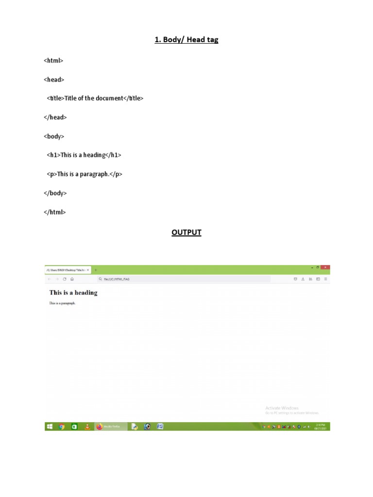 Html 20 Pdf Html Element World Wide Web