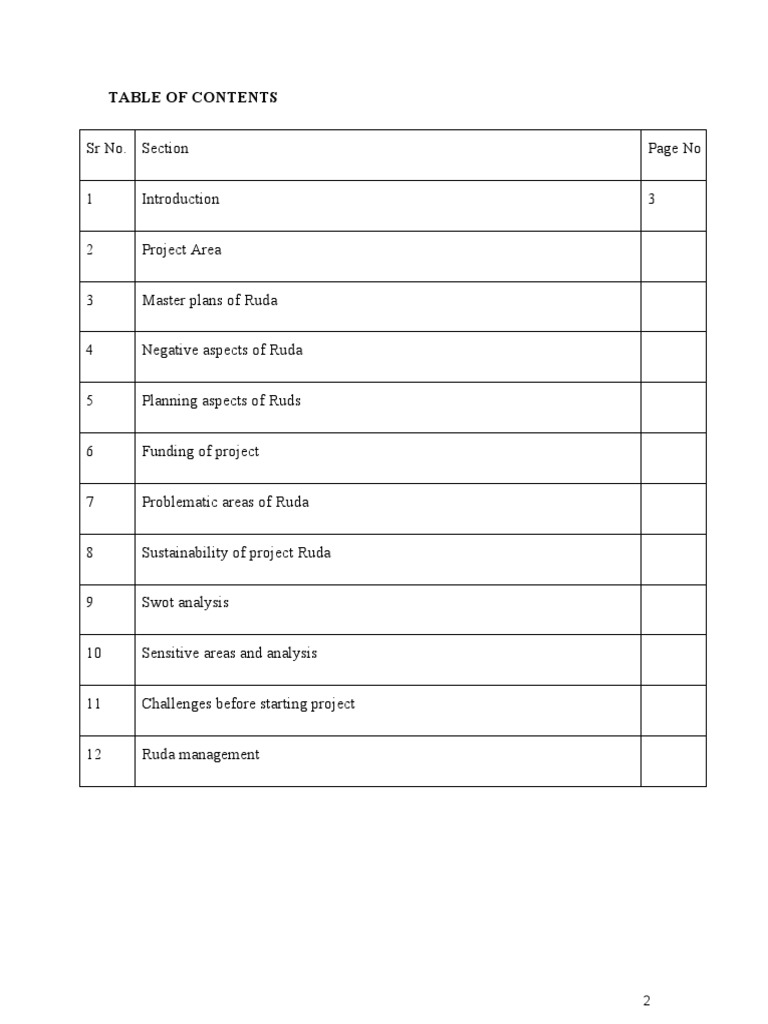 RUDA Project | PDF | City | Environmental Impact Assessment
