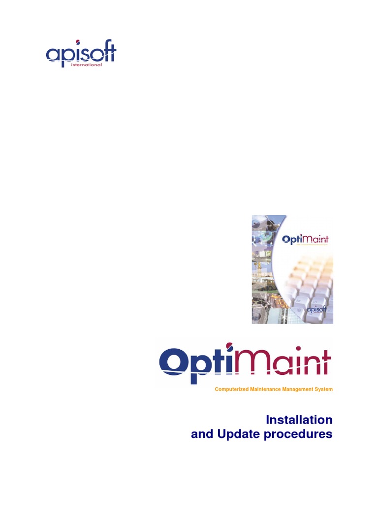 CMMS OptiMaint - Installation and Update Procedure | PDF | Databases | Postgre Sql