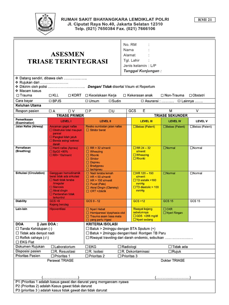 Asesmen Triase Dan Igd | PDF
