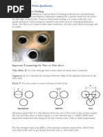 Tube-Tubesheet Mockup Test Procedure | PDF | Welding | Construction