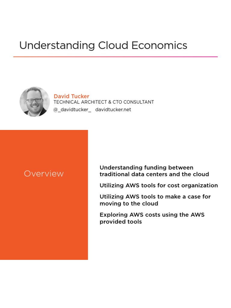 Understanding Cloud Economics Slides | PDF | Cloud Computing | Amazon Web Services