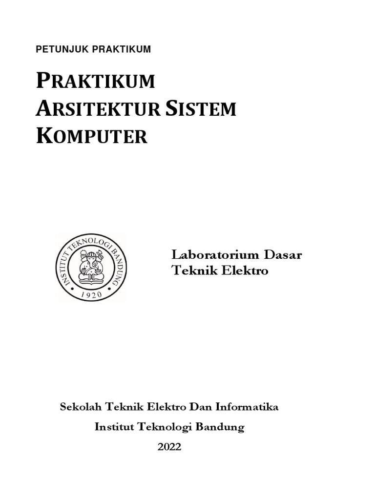Modul EL-3111 Arsikom 2022-2023 | PDF