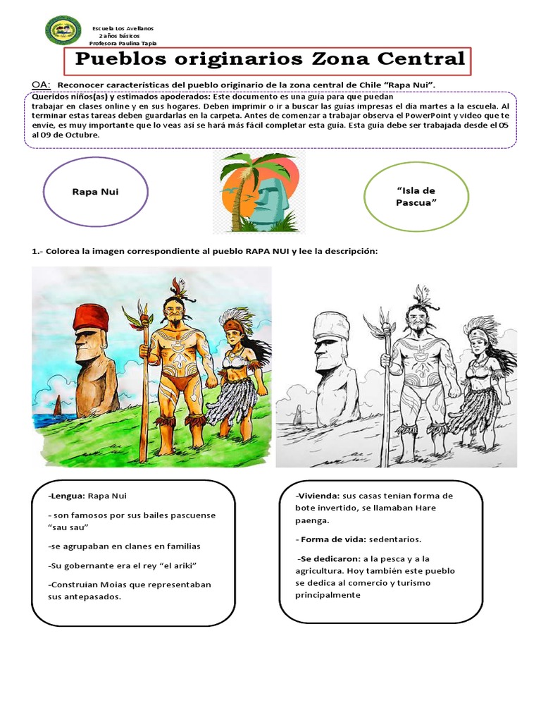 Rapa Nui: Guía para Niños | PDF