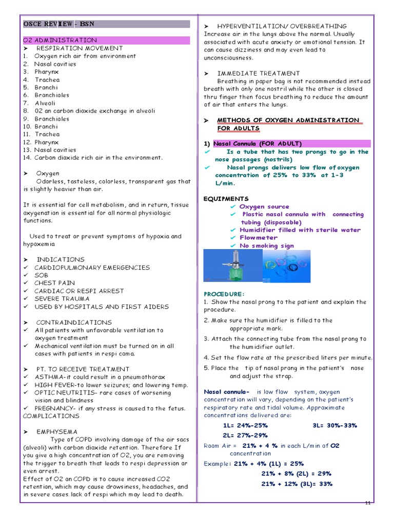 Oxygen Delivery System Testing Guide | PDF