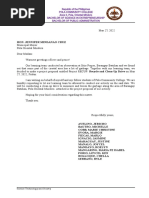 Letter Request Tree Planting Seedlings | PDF