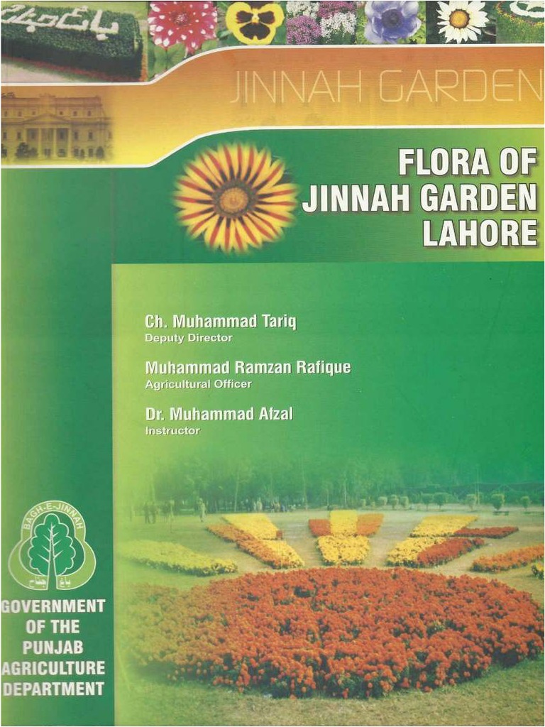 Flora of Bagh e Jinnah | PDF