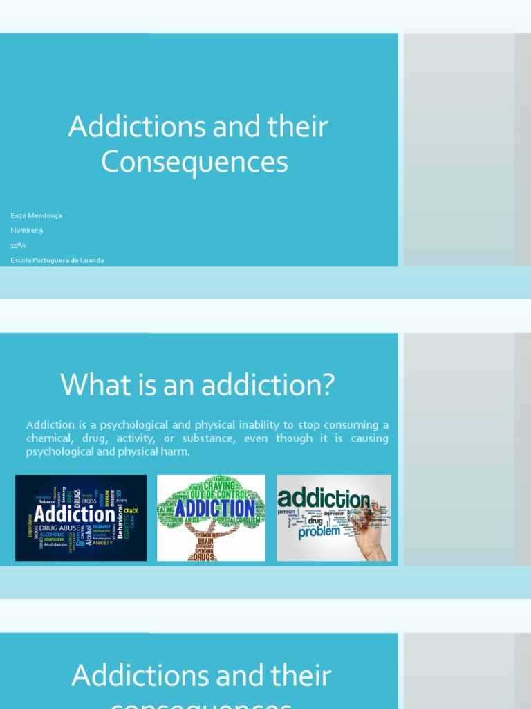 Addictions and Their Consequences. | PDF