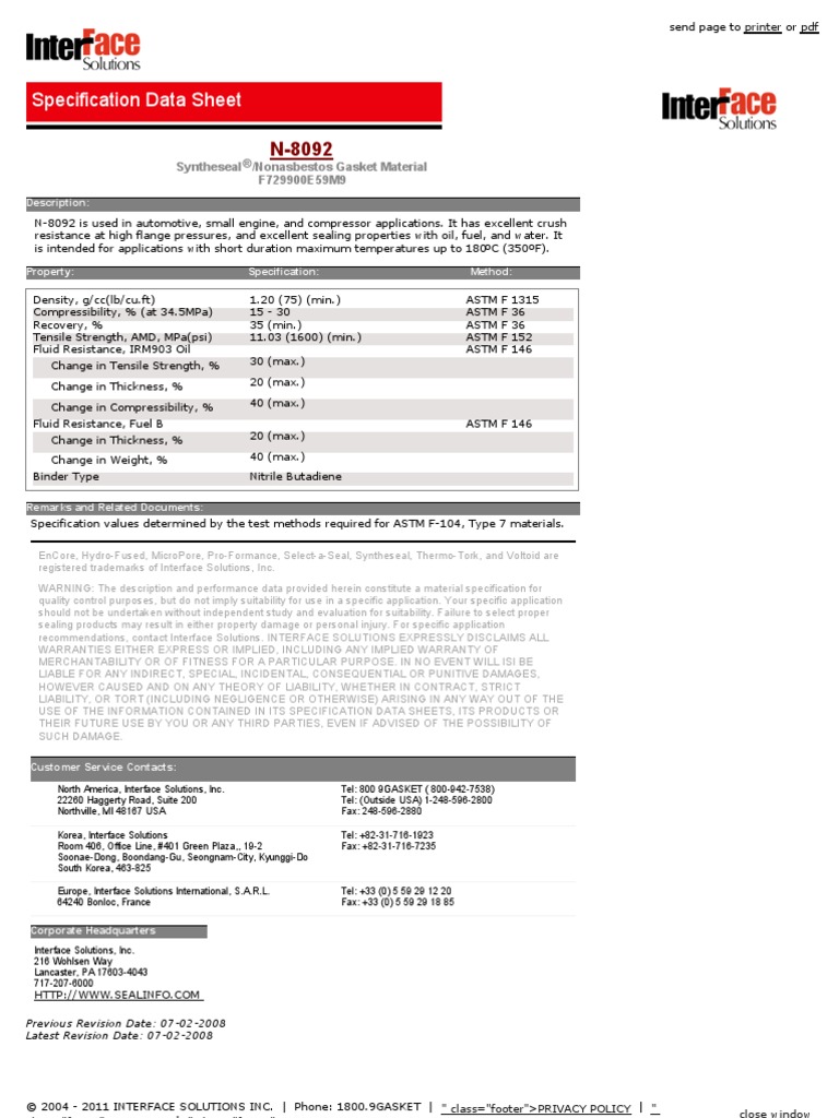 N 8092 | PDF | Specification (Technical Standard) | Nature