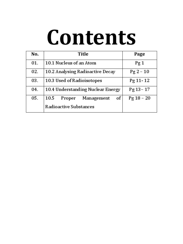 Physics Form 5 Chapter 5 | PDF | Radioactive Decay | Atoms