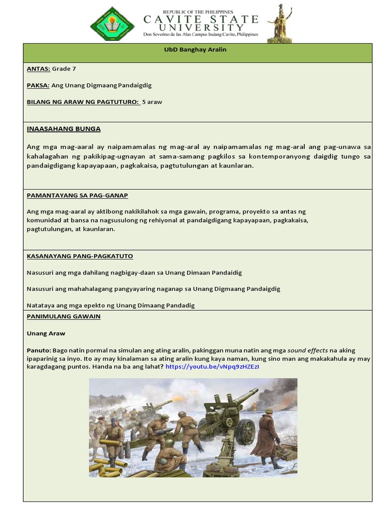 PARTIAL LEARNING PLAN GROUP No.13 Orig | PDF