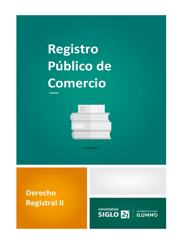 Registro Público de Comercio | PDF | Sociedad de responsabilidad limitada | Gobierno