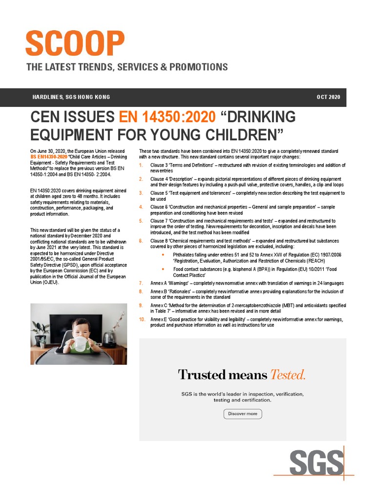 Sgs Cen Issues en 14350 - 2020 en PDF 20 v2 | PDF | Chromium | Metallic ...