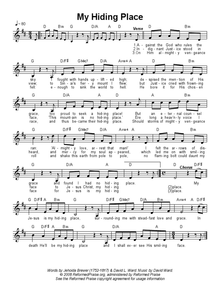 My Hiding Place | PDF | Religious Belief And Doctrine | Theology