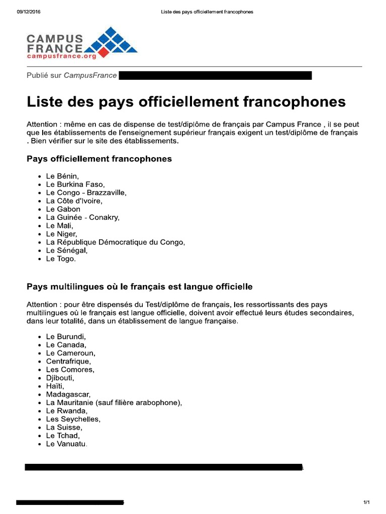 Pays Francophones Pdf | Pays francophones Fiches pédagogiques – VNJQN