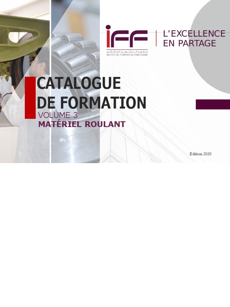 Catalogue de Formation Matériel Roulant | PDF | Contrôle non destructif