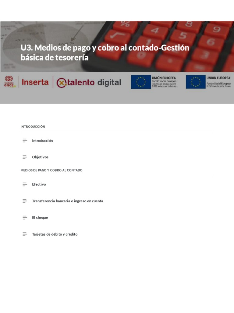 Medios de Pago y Cobro Al Contado | PDF | Cheque | Bancos