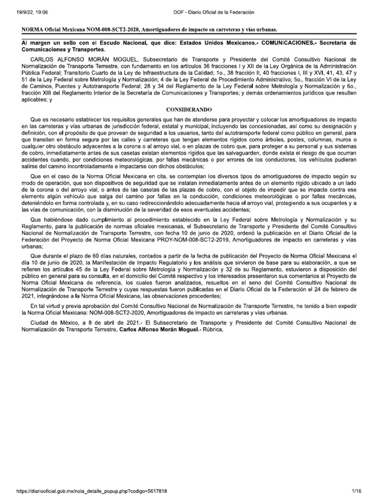 Nom 008 SCT | PDF