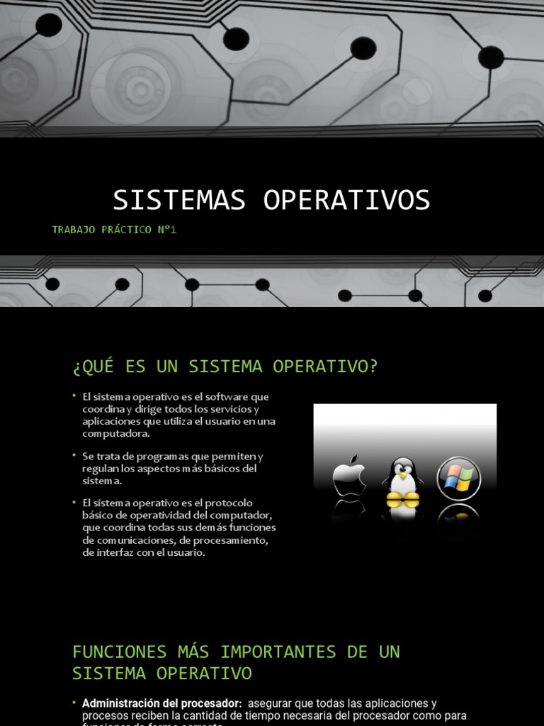 Sistemas Operativos | PDF | Sistema operativo | Kernel (sistema operativo)