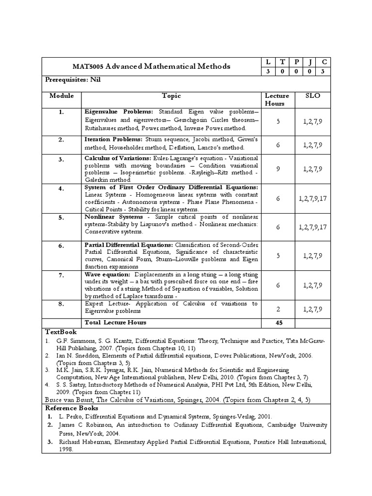 MAT5005 Advanced-Mathematical-Methods TH 1 AC40 | PDF | Eigenvalues And ...