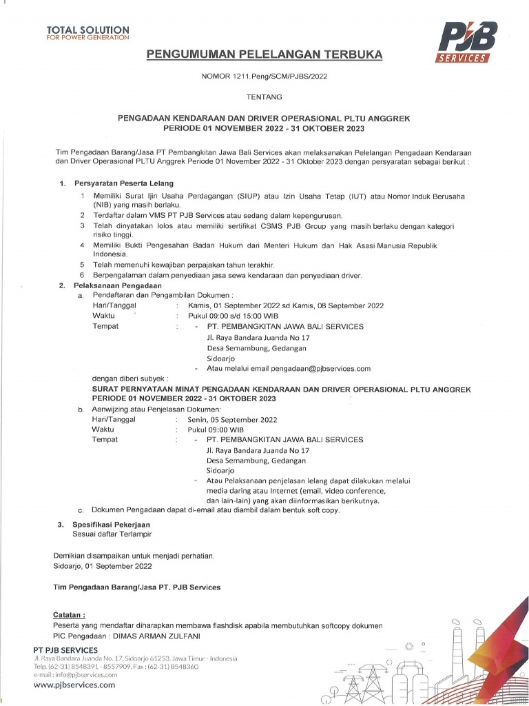 1211 Peng Pltu Anggrek | PDF