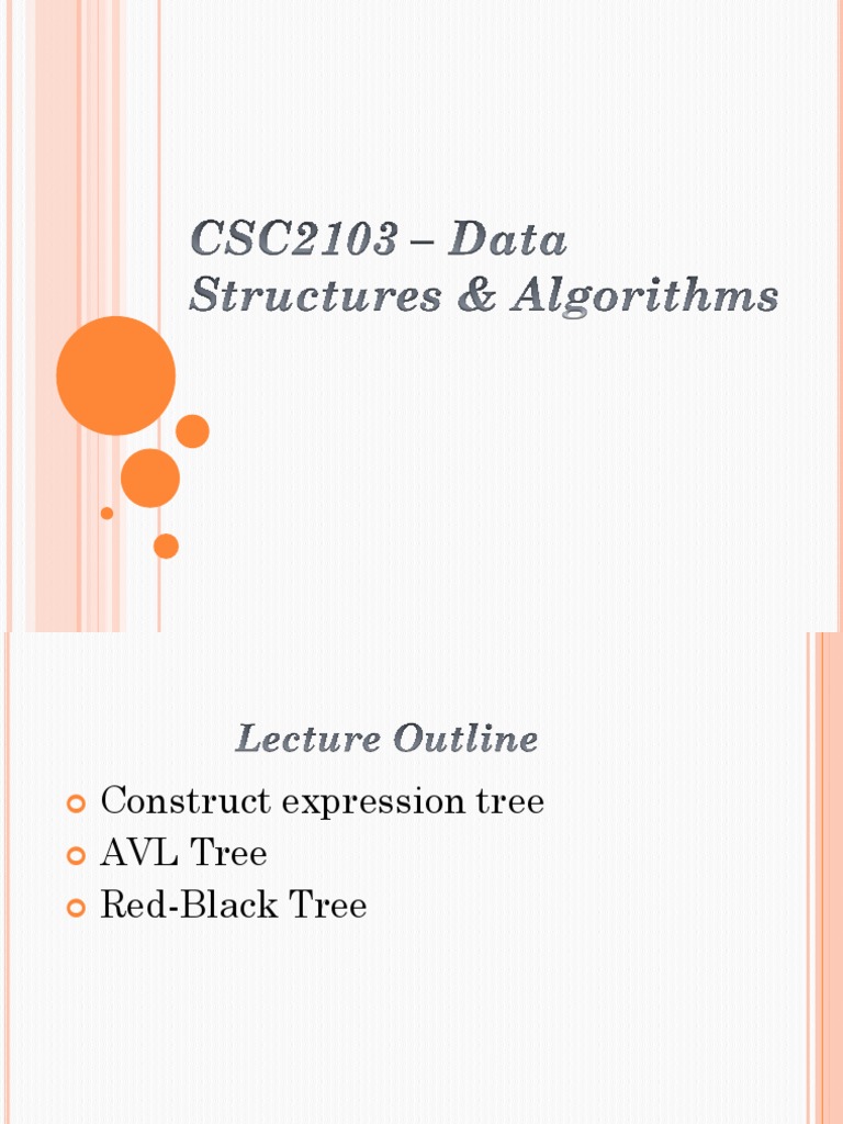 CSC2103 L5 | PDF | Algorithms And Data Structures | Computer Programming