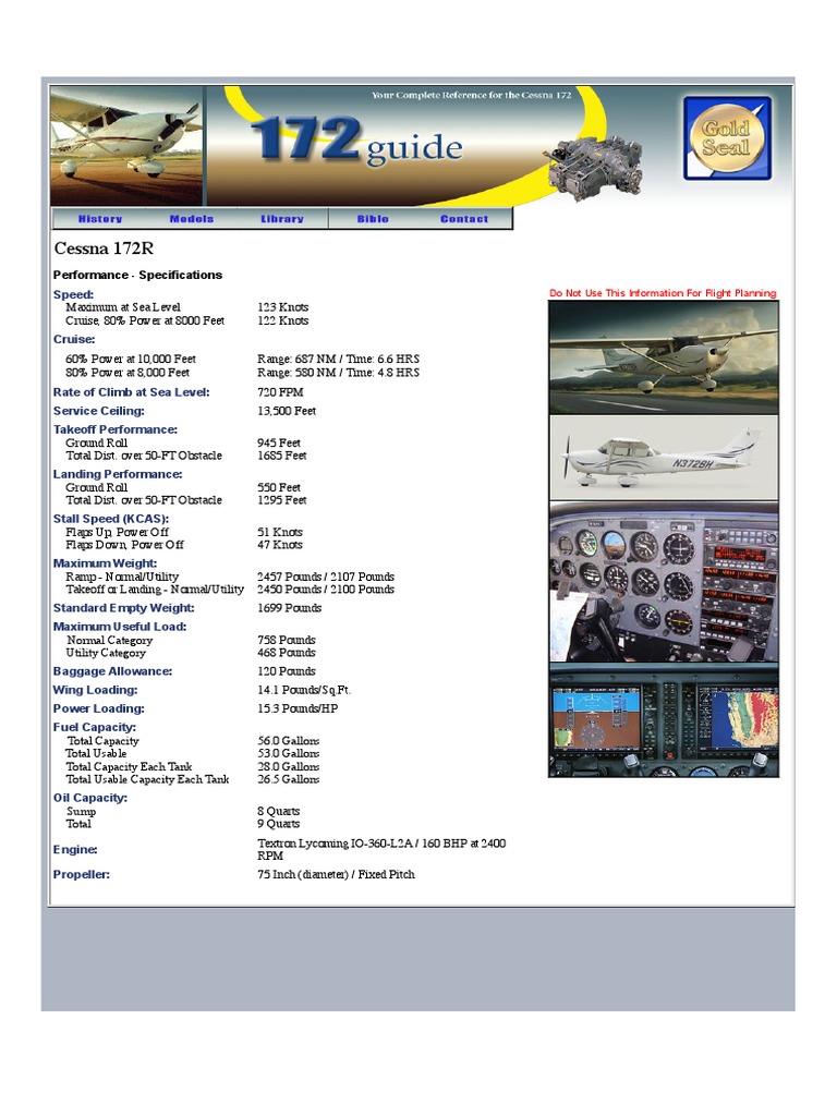 C172R 1996 | PDF
