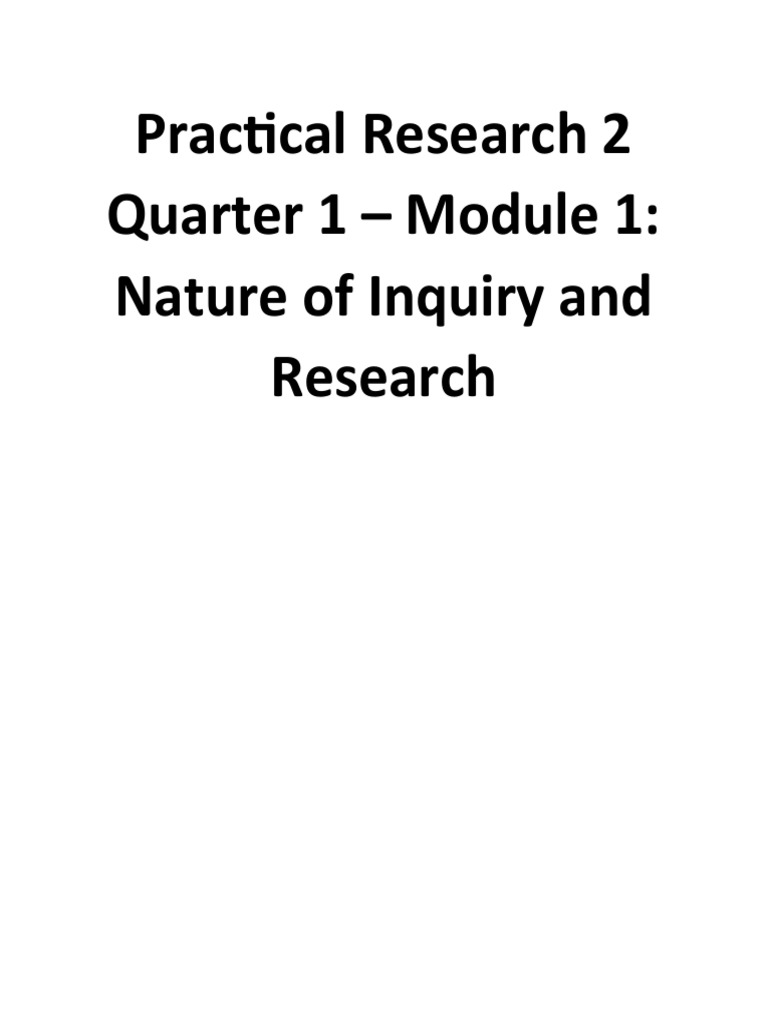 Module 1 PR2 | PDF | Quantitative Research | Sampling (Statistics)