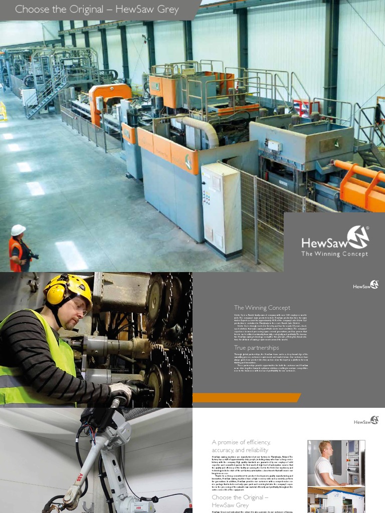 HewSaw Main Brochure English 2017 | PDF | Lumber | Automation
