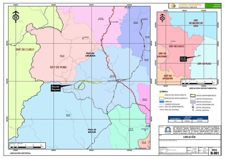Estudio de Impacto Ambiental San Gabán II | PDF | Agua | Geografía Física